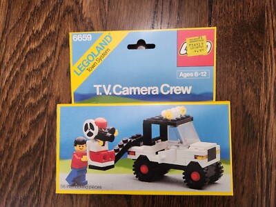 New Sealed LEGO Legoland Town 6659: T.V. Camera Crew | eBay