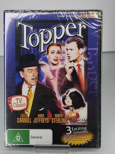 Topper DVD Leo G Carroll Anne Jeffreys Robert Sterling Classic 3 ...