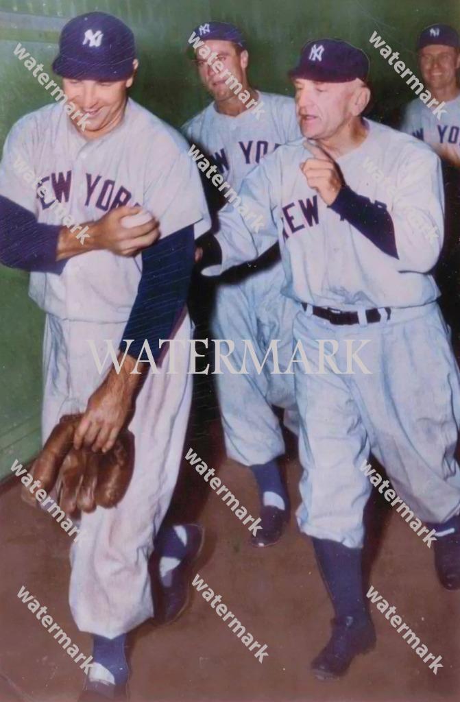 GR454 Casey Stengel - Joe Page-Hank Bauer- Jim Turner 8x10 16x20 ...