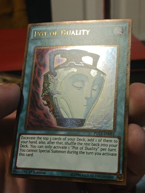 Yu-Gi-Oh! TCG Pot of Duality Premium Gold: Return of the Bling PGL2 ...