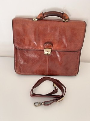 Rowallan Leather Briefcase | eBay UK