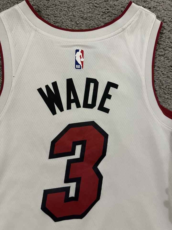 Miami Heat Dwyane Wade #3 Nike Association Edition Swingman Man's Size ...