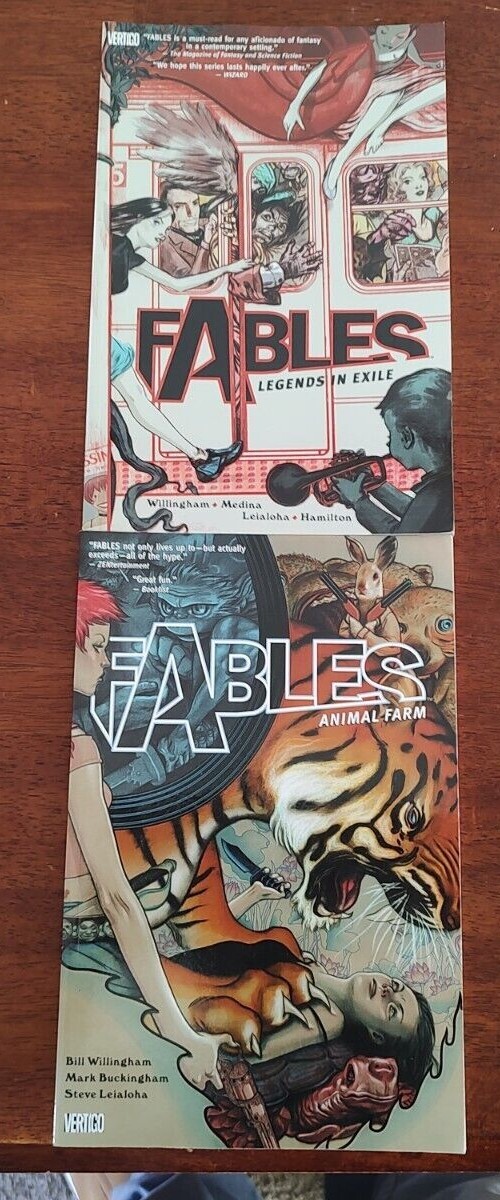 Fables dc tpb lot of 2 9781401237554| eBay