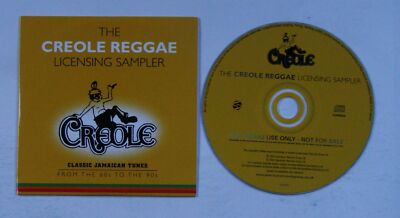 The Creole Licensing Sampler UK Adv Cardcover CD 2004 Reggae Judge ...