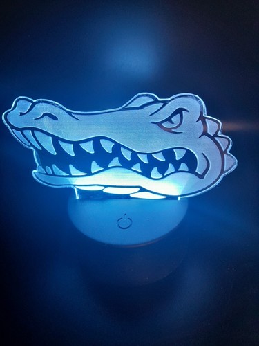 Edge Lit Tabletop Sign, Multi-Colored LED, Florida State University ...