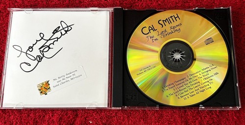 CAL SMITH Autographed Signed CD The Lord Knows I'm Drinking Country | eBay