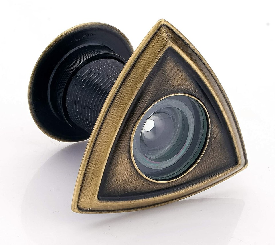 Eye Berry 200 Degree Glass Lens Device Door eye viewer with copper ...
