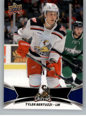 2016-17 Upper Deck AHL #128 Tyler Bertuzzi Grand Rapids Griffins Hockey ...
