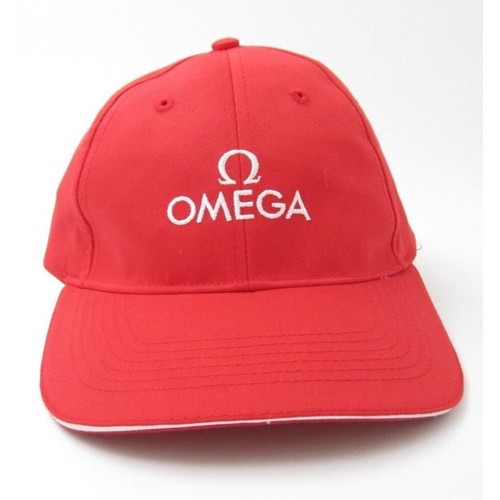 Genuine Omega Seamaster Mount Pilatus Red Adjustable Hat (B) | eBay