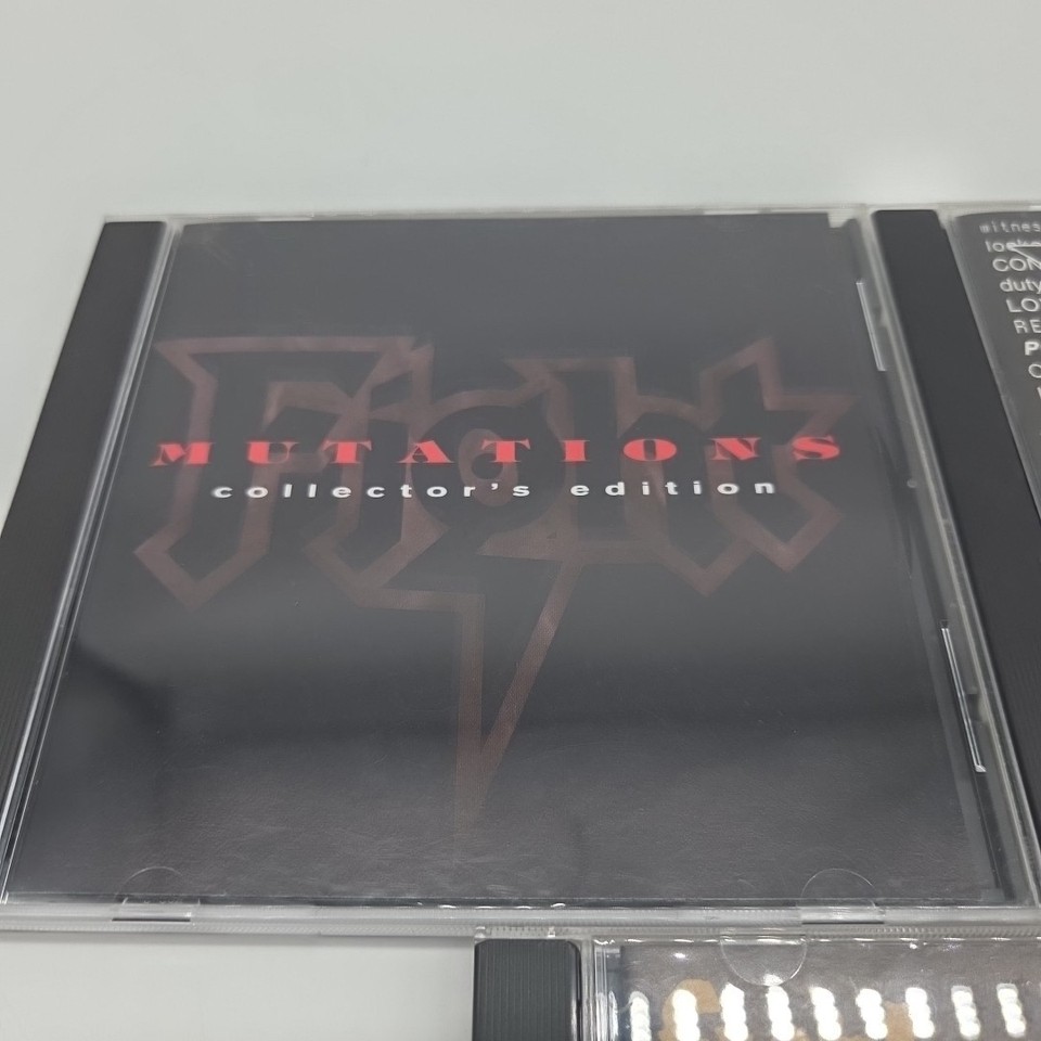 FIGHT CD Lot of 3 War Of Words / A Small Deadly Space / Mutations - Rob ...