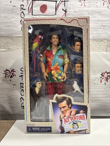 NECA Ace Ventura Pet Detective Action Figure Doll Jim Carrey 2019 MOC ...
