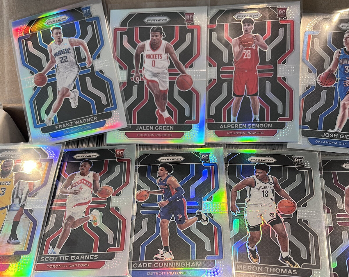 All Years of Panini Prizm Basketball Cards with Big Image Gallery