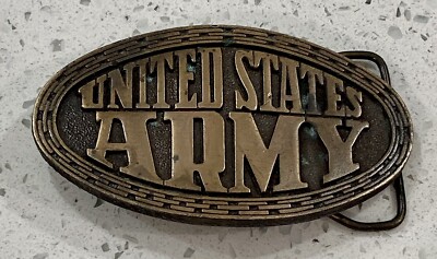 United States US Army Enlistment Belt Buckle Welcome Delayed Entry ...