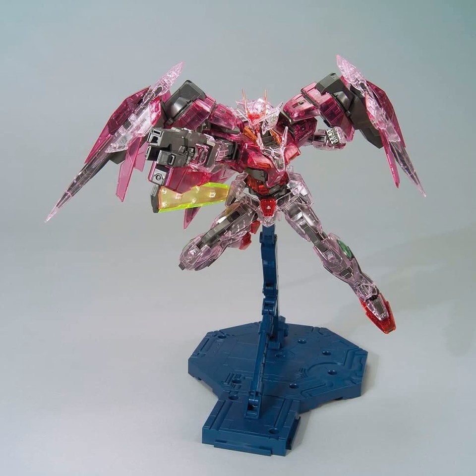 Gundam Base Limited 00 Trans Am Raiser Clear Color Model Kit MG 1/100 ...