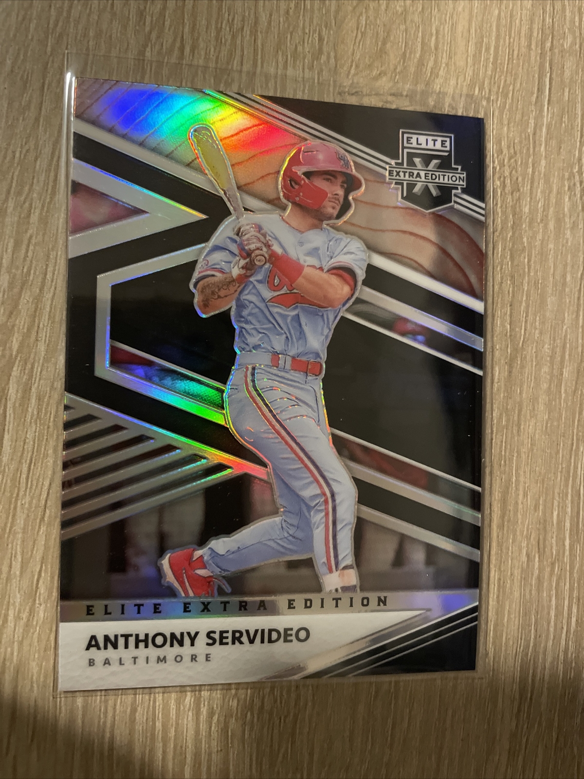 2020 Panini Elite Extra Edition #74 Chrome Silver Prizm Anthony ...