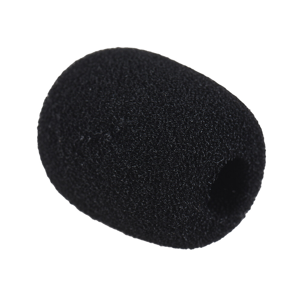 10pcs Headset Microphone Windscreen Mic Foam Cover Black N5H1 | eBay