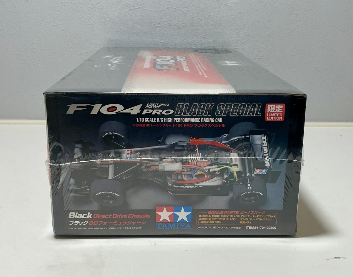 TAMIYA 84170 1/10 R/C F104 PRO Chassis Kit (Black Special TAMIYA 84170 1/10 R/C F104 PRO Chassis Kit (Black Special