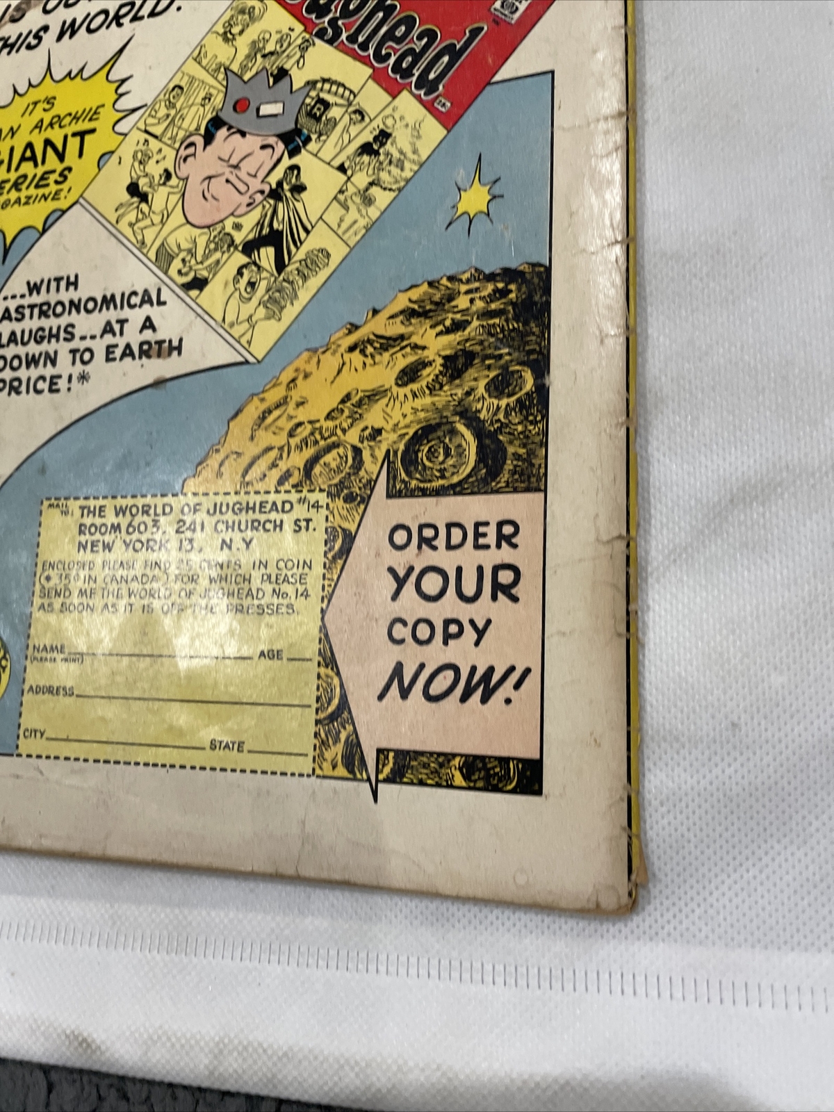 Archie’s Mad House #15 comic Monsters Jughead werewolf Poor Low Grade ...