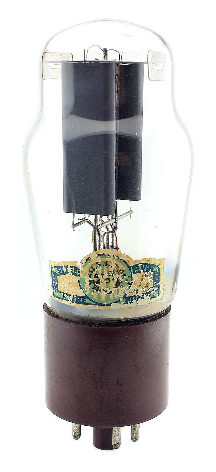 RARE FIVRE 5Y3G U50 BROWN BASE BLUE LABEL VACUUM TUBE | eBay