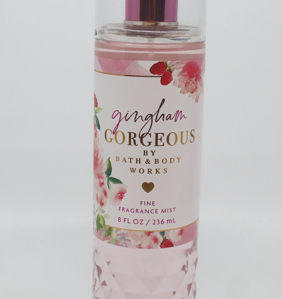 Bath & Body Works Gingham Gorgeous Fine Fragrance Mist Spray Splash 8 ...