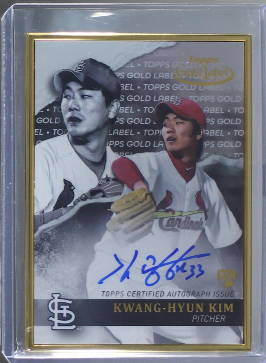 2020 Topps Gold Label - Gold Label Framed Autographs #GLA-KK Kwang-Hyun ...