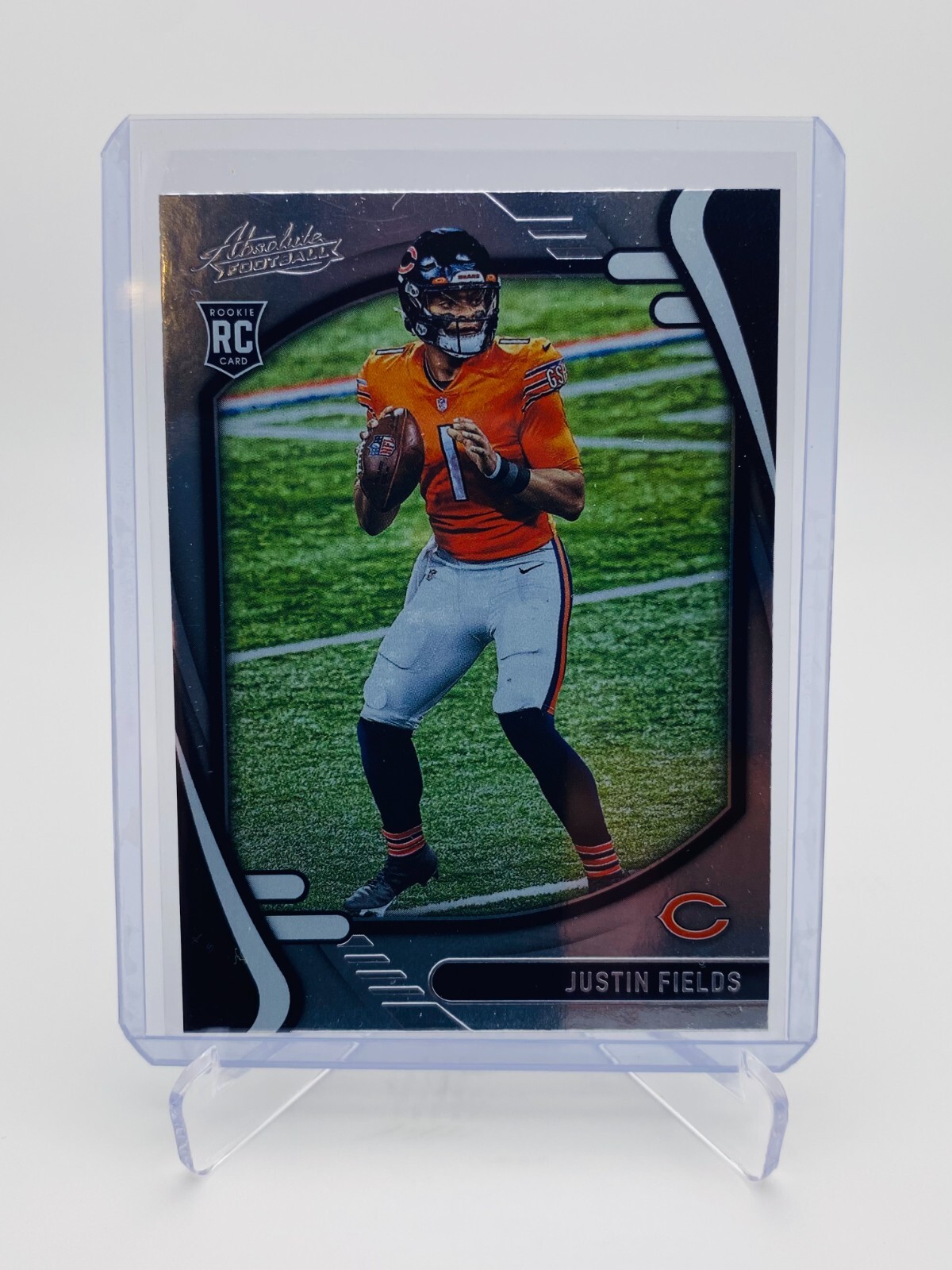 2021 Absolute JUSTIN FIELDS ROOKIE RC #108 Chicago Bears | eBay