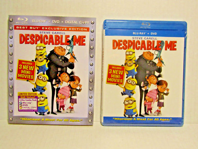 Despicable Me Best Buy Exclusive Blu-ray, DVD, & Digital (2010 ...