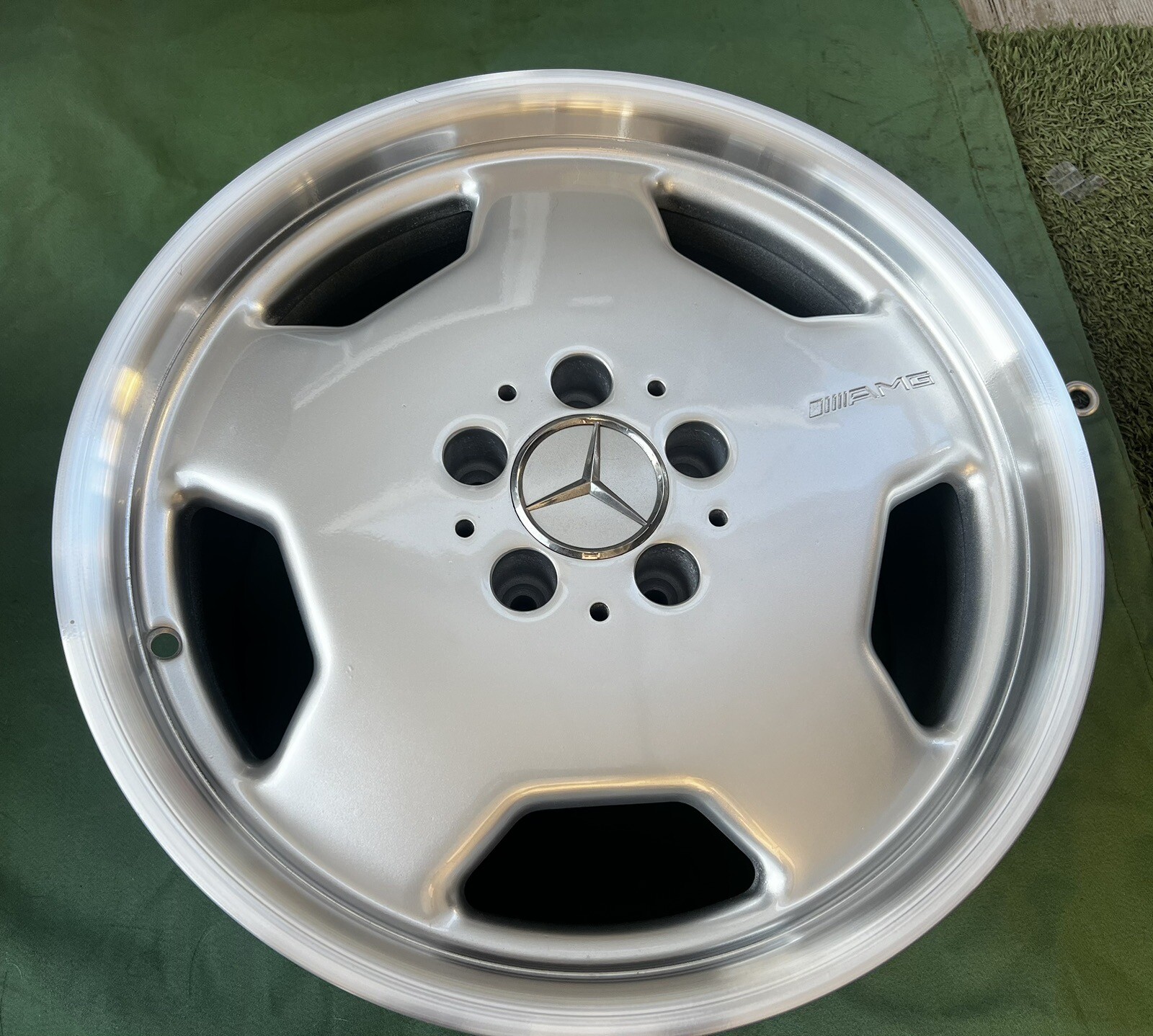 MERCEDES 17” AMG GENUINE STAGGERED MONOBLOCK WHEELS W124-129-w126🇩🇪🇩🇪🇩🇪 ...