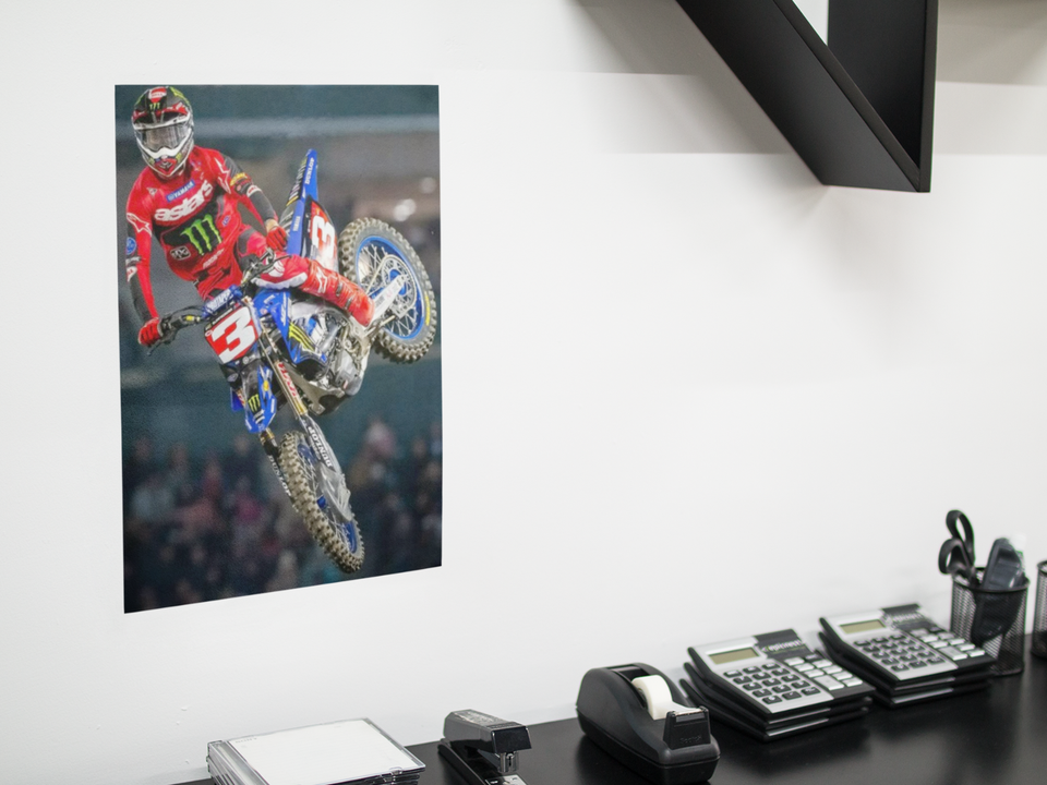 ELI TOMAC Supercross Wall Vinyl Decal Graphic Removable Adhesive ...