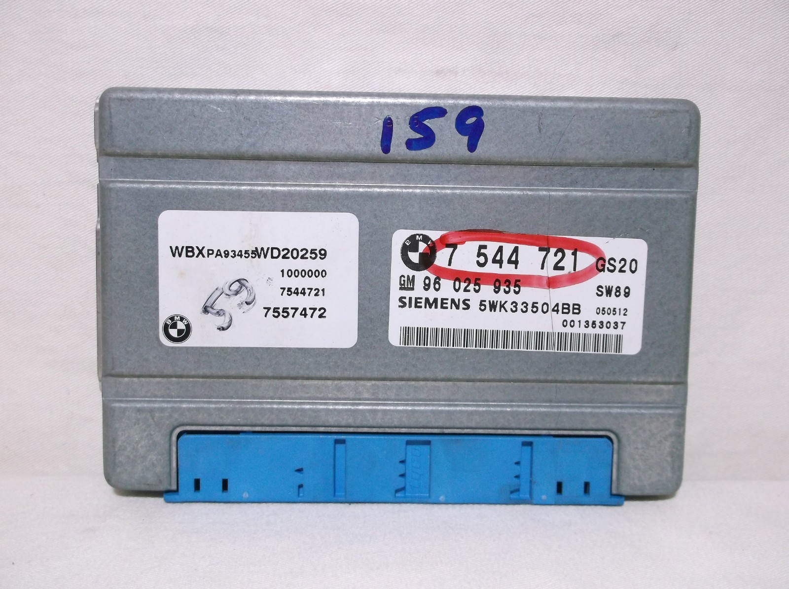 04-05-06 BMW X3/ 3.0L TRANSMISSION CONTROL MODULE/COMPUTER T.C.M | eBay