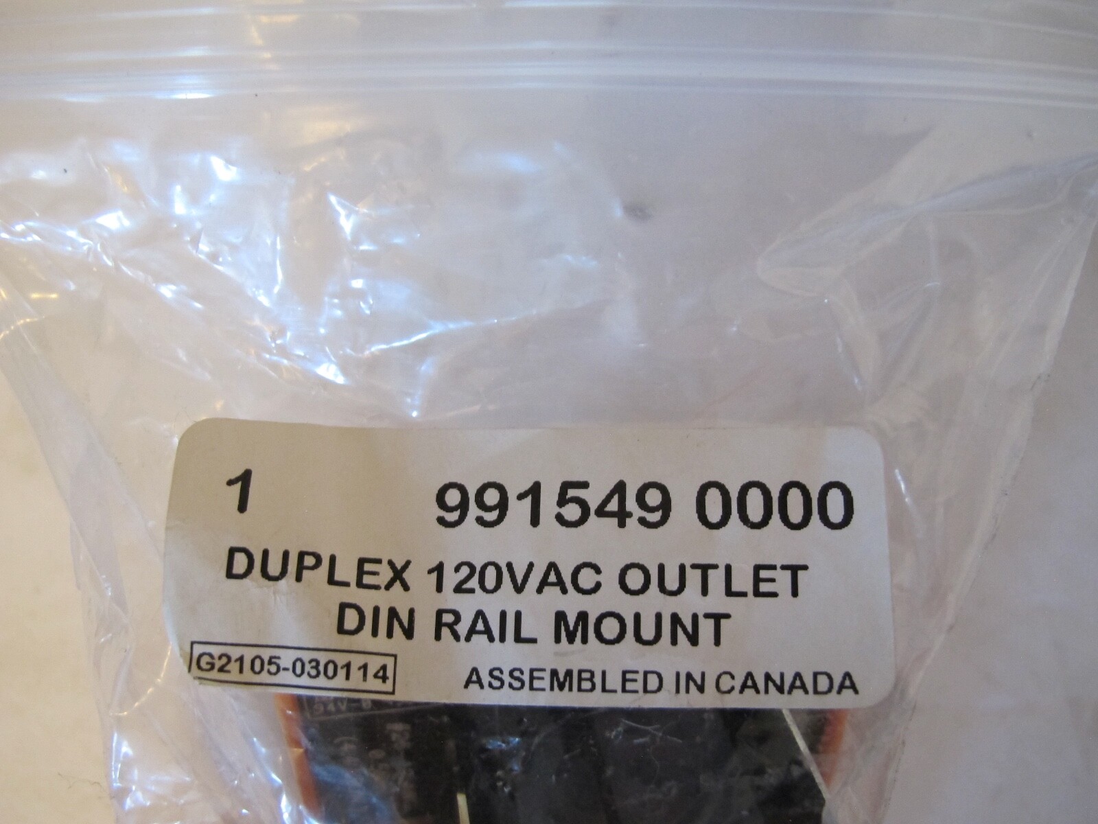 Weidmuller 991549 Dual AC Outlet Module 15a 125v for sale online | eBay