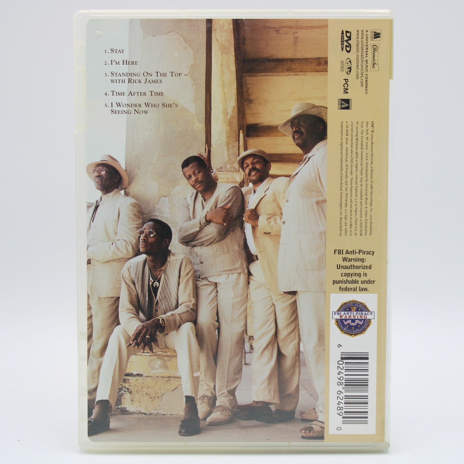 20th Century Masters The Best Of The Temptations DVD 2004 Motown ...