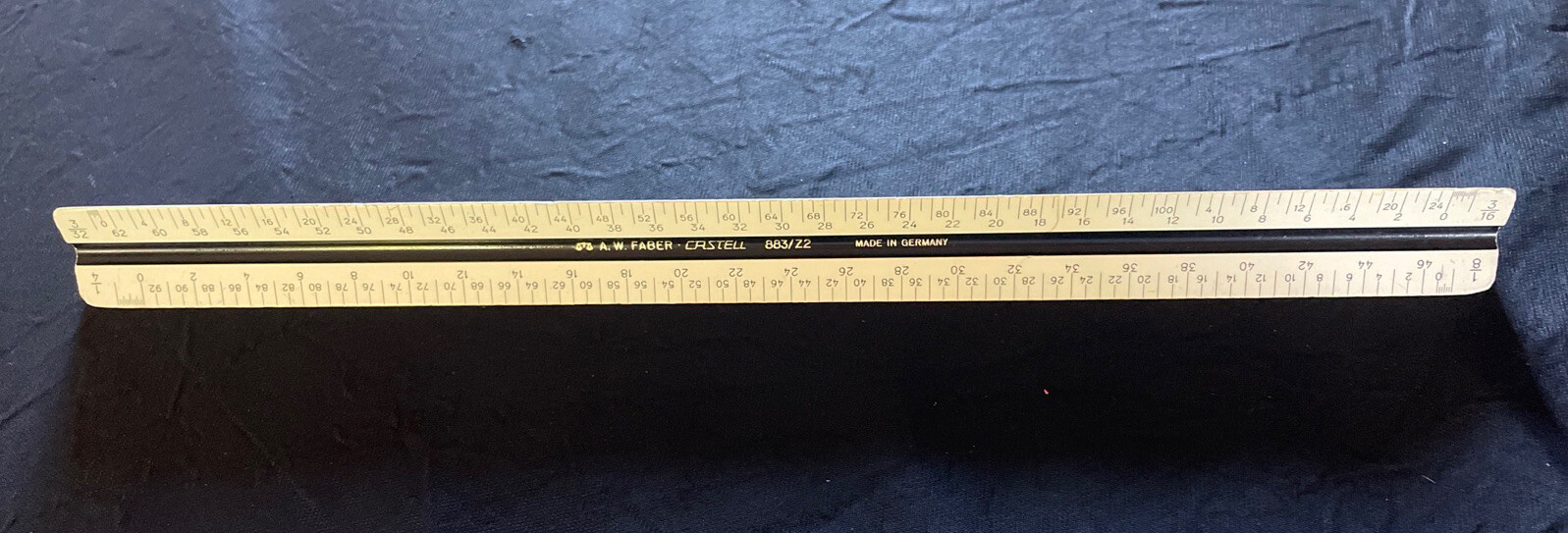 A.W. Faber Castell 883/Z2 Architect Triangle Drafting Ruler Germany ...