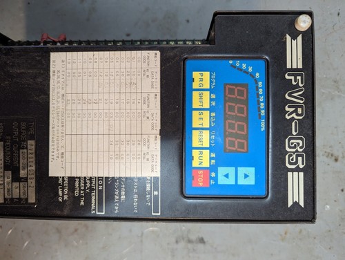 Fuji Spindle Drive FVR-G5 Fvr004g5b-2 | eBay