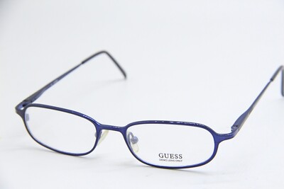GUESS GU 1216 NV BLUE NAVY GUNMETAL AUTHENTIC FRAMES EYEGLASSES 46-16 ...