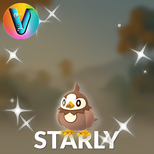 Shiny Female Starly - Pokémon GO Trade - Shiny | eBay