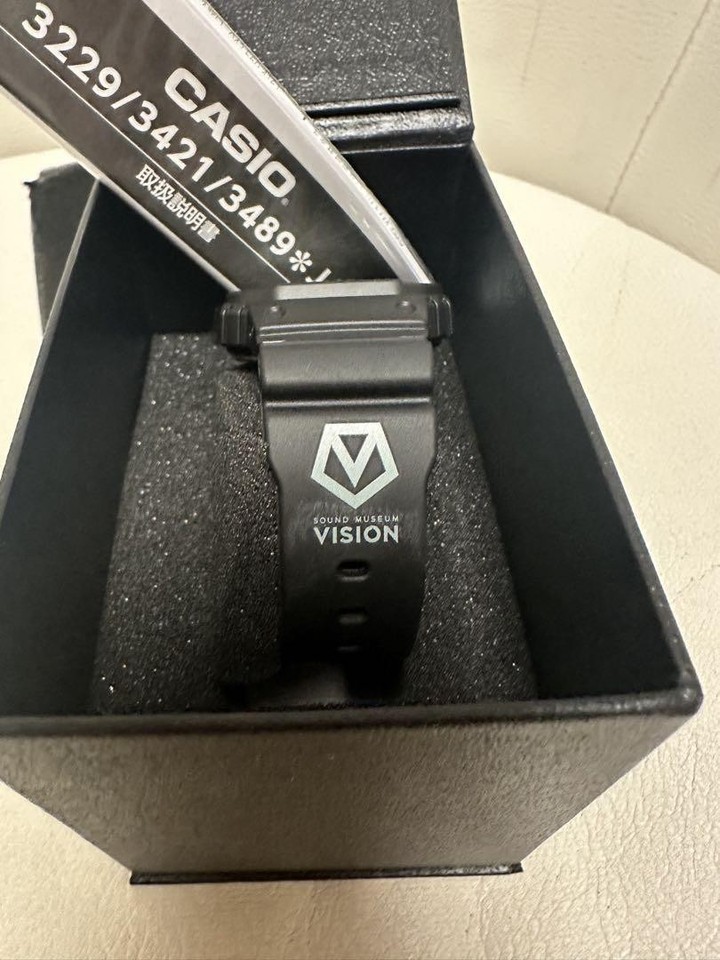 CASIO G-SHOCK Limited Edition Digital Watch Black with VISION Logo | eBay