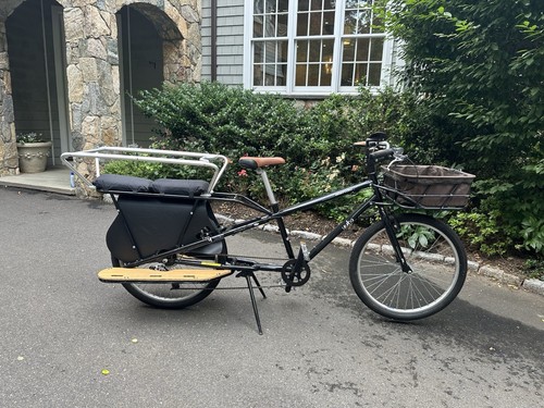 Yuba Mundo Cargo Bike - Long Tail Utility Bicycle w/ Rear Seat, And ...