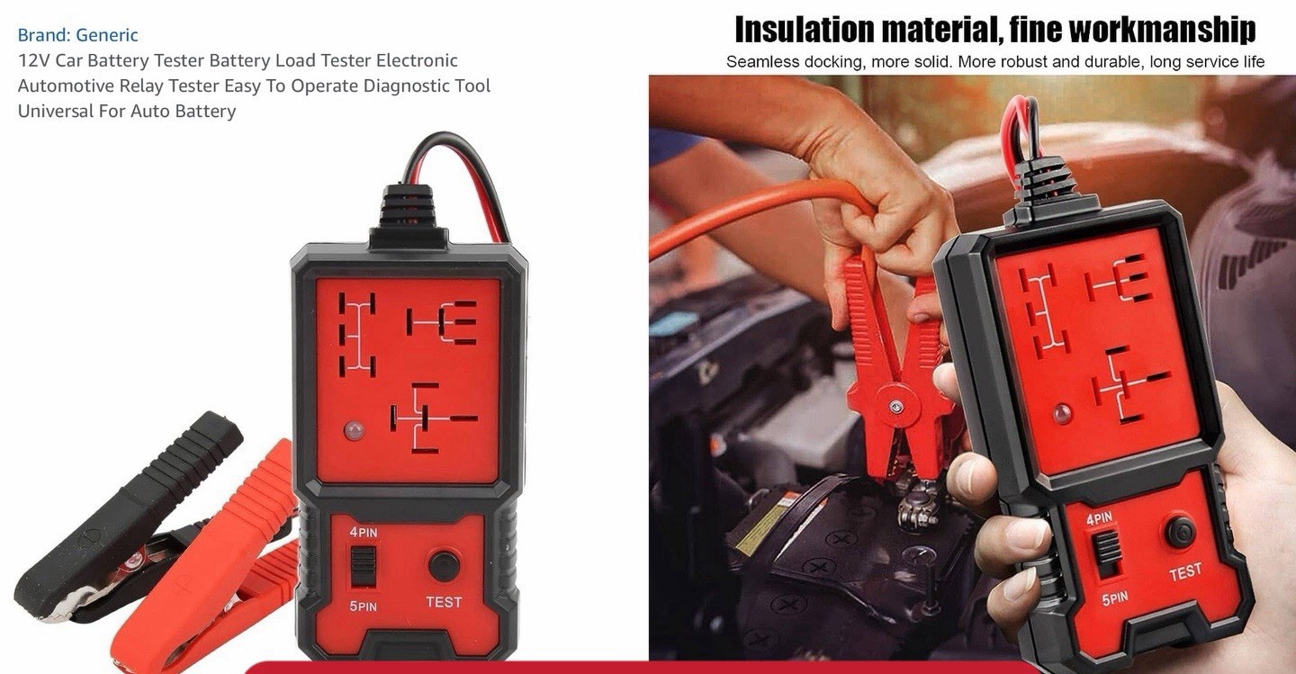 12V Relay Checker LED Light Universal 4 Pin 5 Pin Compatible Tool | eBay