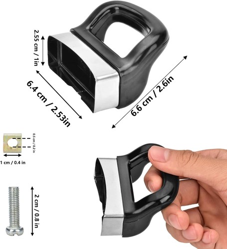 2 Pcs Pot Short Side Handles Replacement Metal Handle Universal ...