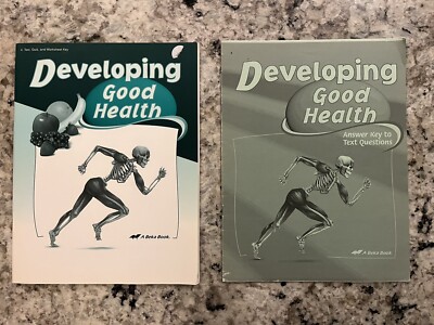 Abeka 4th grade Developing Good Health Test Quiz Worksheet Key And Text ...