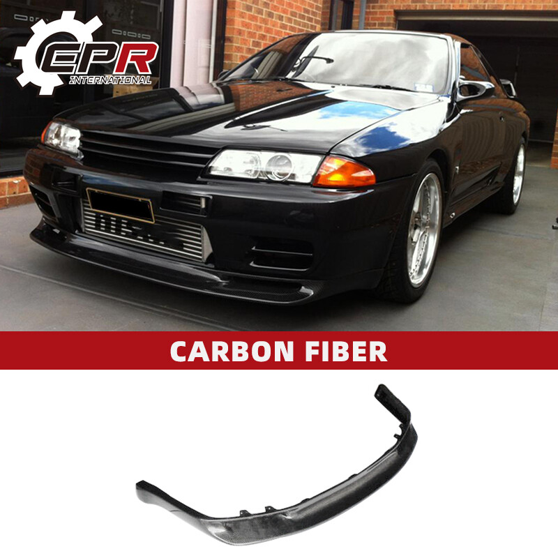 For Nissan Skyline R32 GTR JUN Style Carbon Front Lip kit(GTR front ...