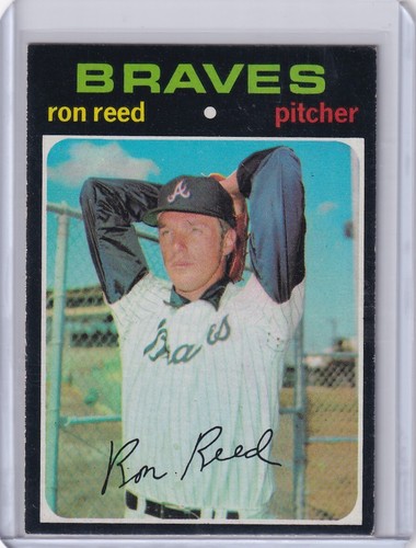 1971 Topps Baseball #359 Ron Reed - Atlanta Braves | eBay