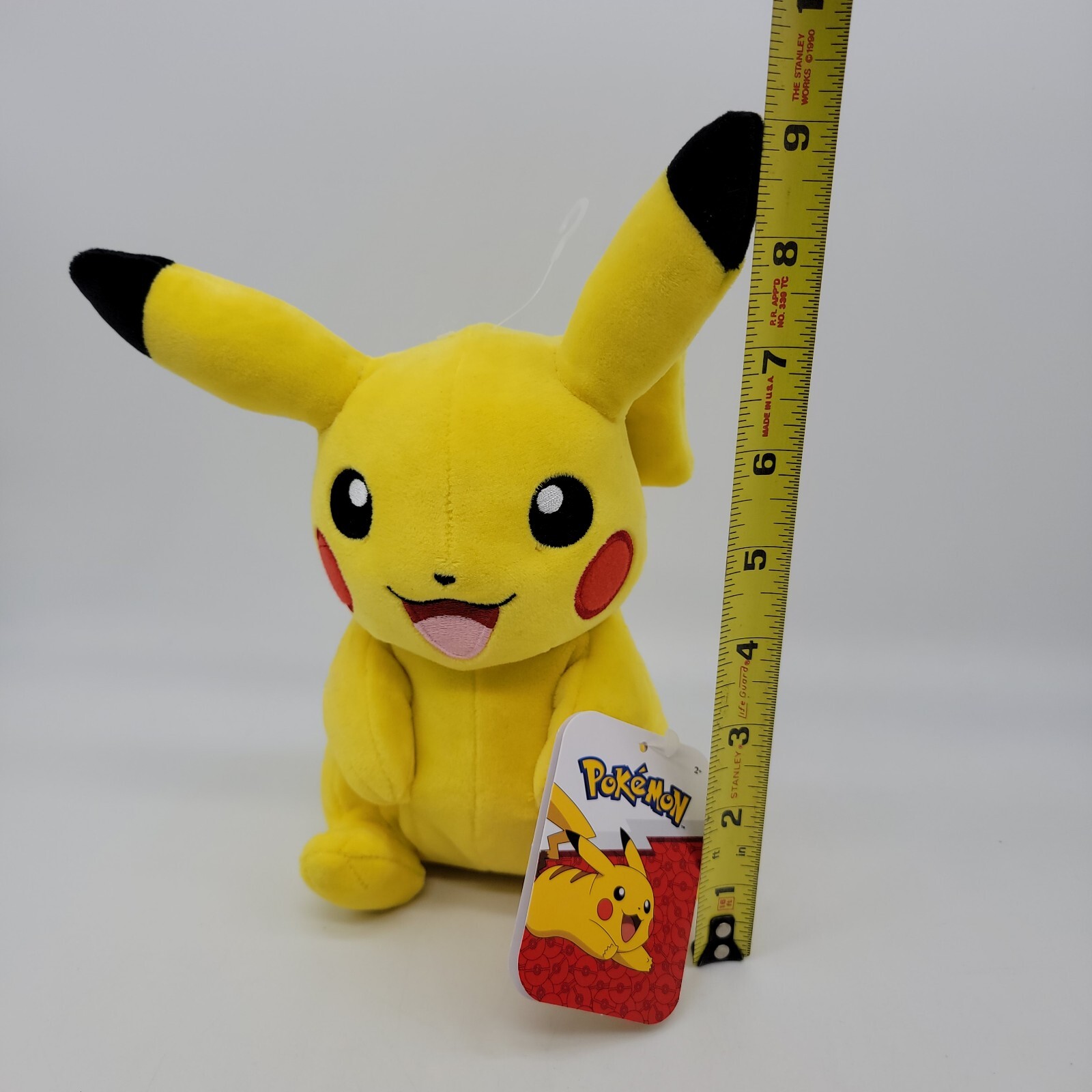Pokemon Pikachu 9" Plush Nintendo Creatures Game Freak 2023 New W/ Tags ...