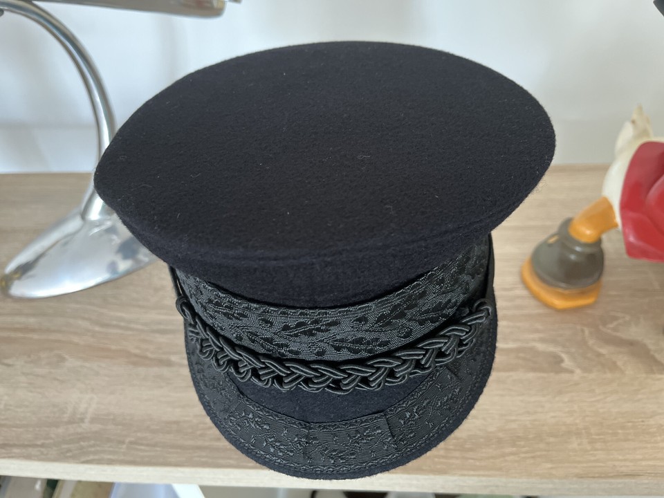 RARE WW2 German Cap ges. gesch WWII navy | eBay