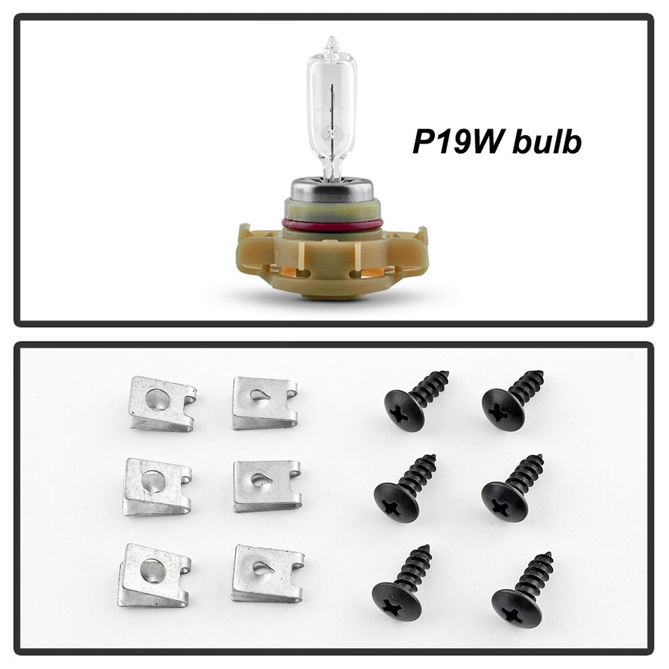 2017-2022 Chevy Trax Bumper Fog Lights Driving Lamps w/Wiring Switch ...