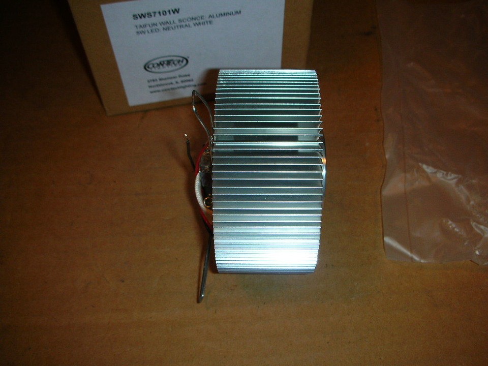 ConTech Leviton LED Wall Ceiling Sconce Lights Lamps SWS7101 Red White ...