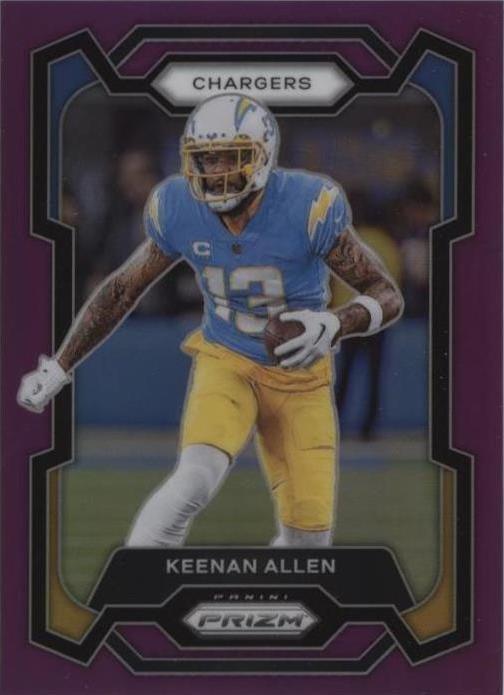 2023 Panini Prizm - Keenan Allen #159 Purple Prizm /125 for sale online ...