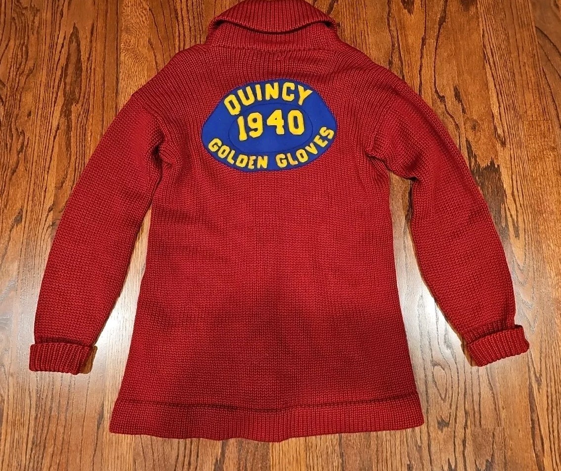 Vintage 1940 Keller-Koat Sweater Boxing Golden Glov… - Gem