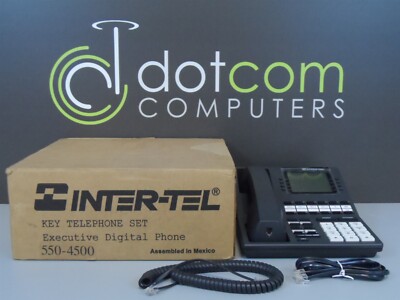 Inter-tel NEW 550.4500 Axes Executive Digital Display Phone Warranty | eBay